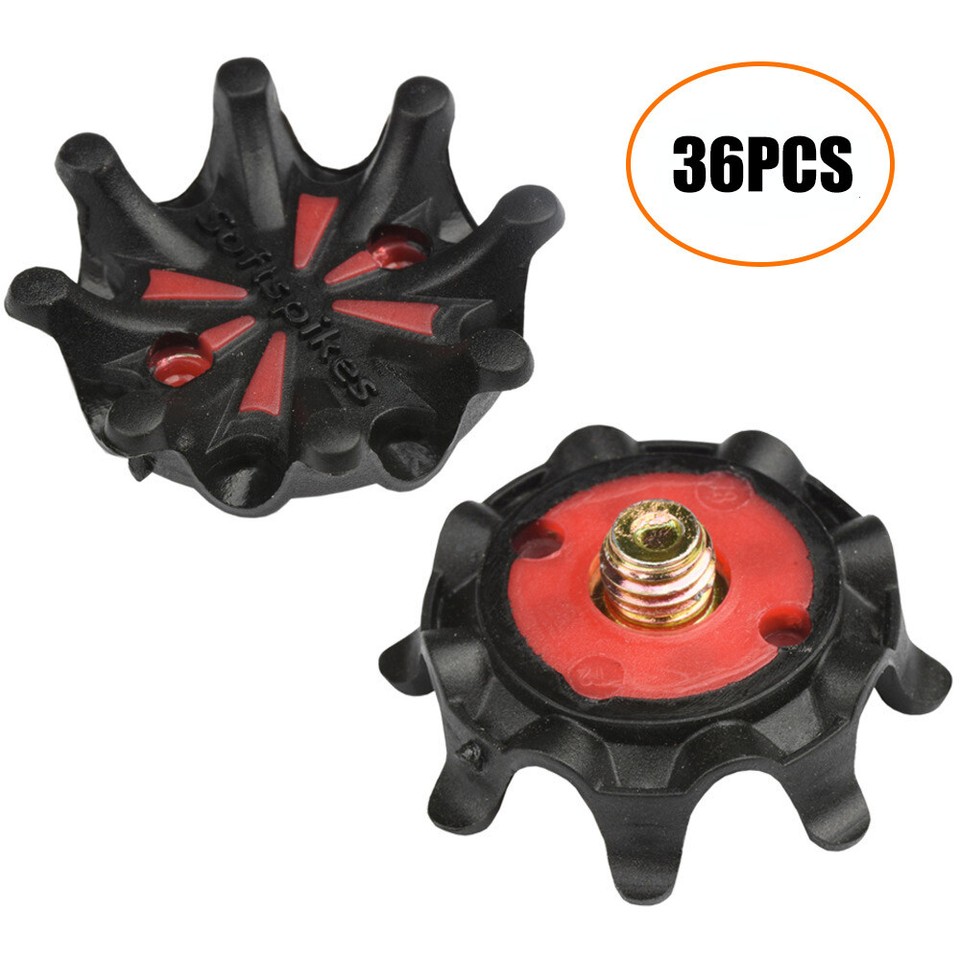 18/36pcs Small Metal Thread Golf Spikes Cleats Fast Twist Golf Shoes ...