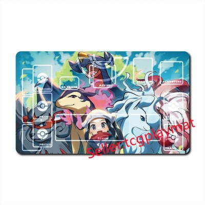 Akari Garchomp Pokemon Playmat TCG Card Game Gaming Desk Mat Mouse Pad ...