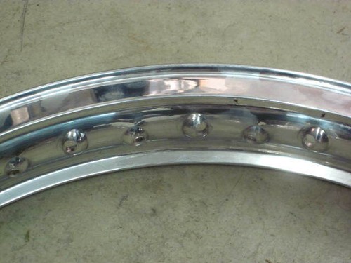 Akront Morad Valanced Triumph BSA Front Rim 19 x 1.85 WM2 T120 T100 A65 ...