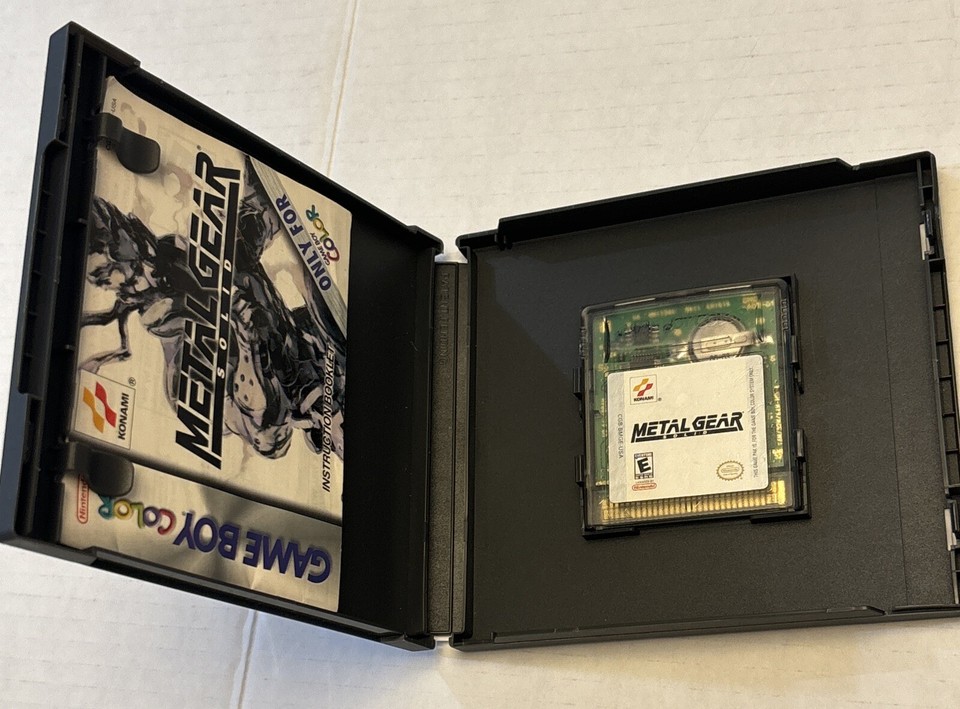 Metal Gear Solid Gameboy Color | eBay