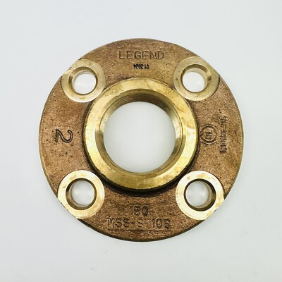 2" Legend Cast Copper Alloy Flange Class 150 MSS-SP106 (310-248) | eBay