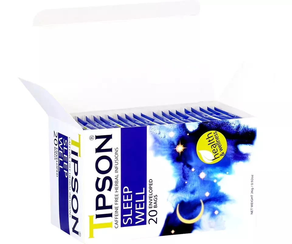 TIPSON Tea Herbal SLEEP WELL 20 Tea Bags Made in Sri Lanka | eBay