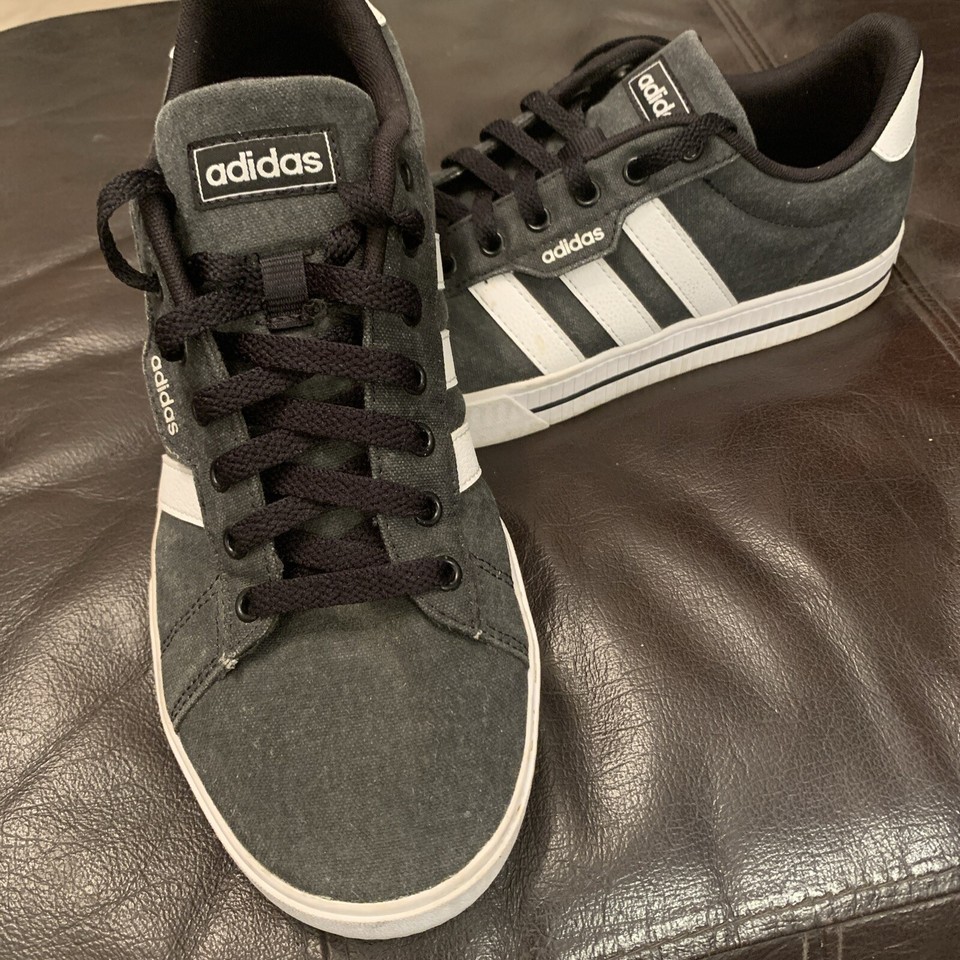 Adidas Men's Daily 3.0 FW3270 Gray Black White Shoes Size9 | eBay