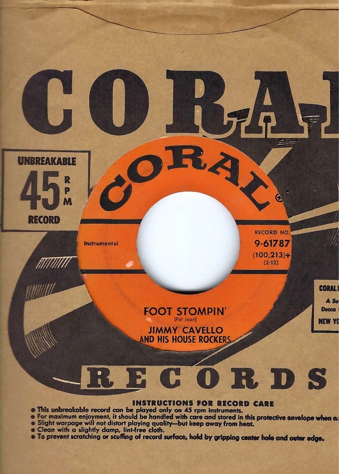 JIMMY CAVELLO AND HIS HOUSE ROCKERS- "OOH-WEE" (YOU SURE LOOK GOOD TO ...