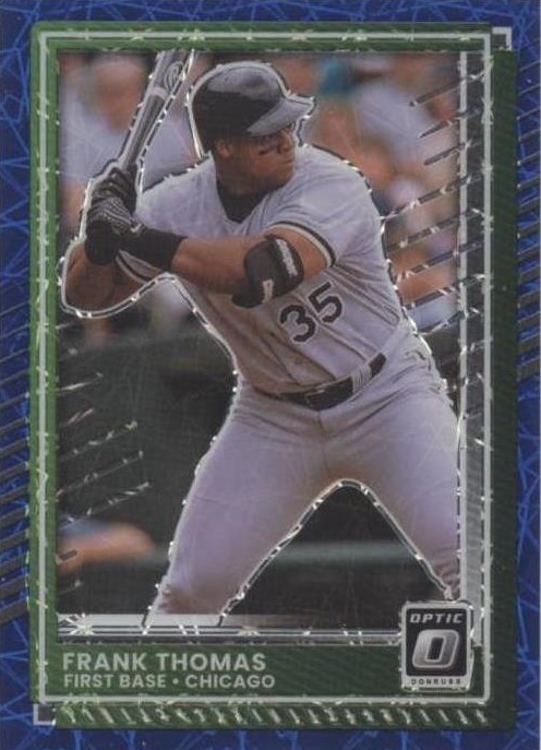 2025 Panini Donruss - Optic Frank Thomas #97 Blue Velocity Prizm for ...