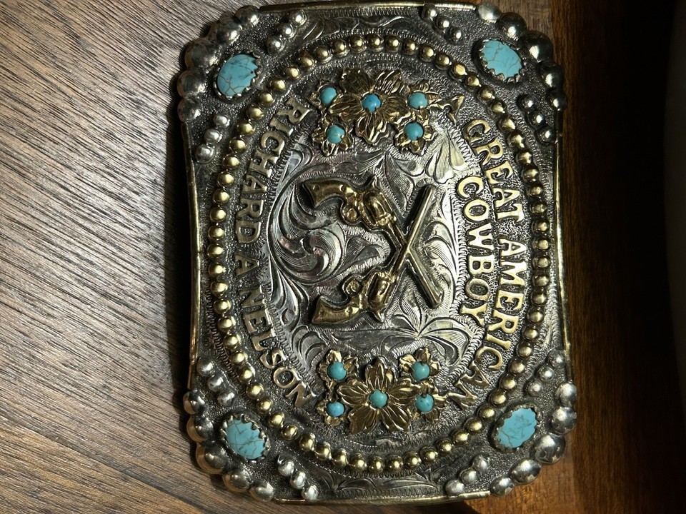 MOLLY'S CUSTOM SILVER BELT BUCKLE 2019 | eBay