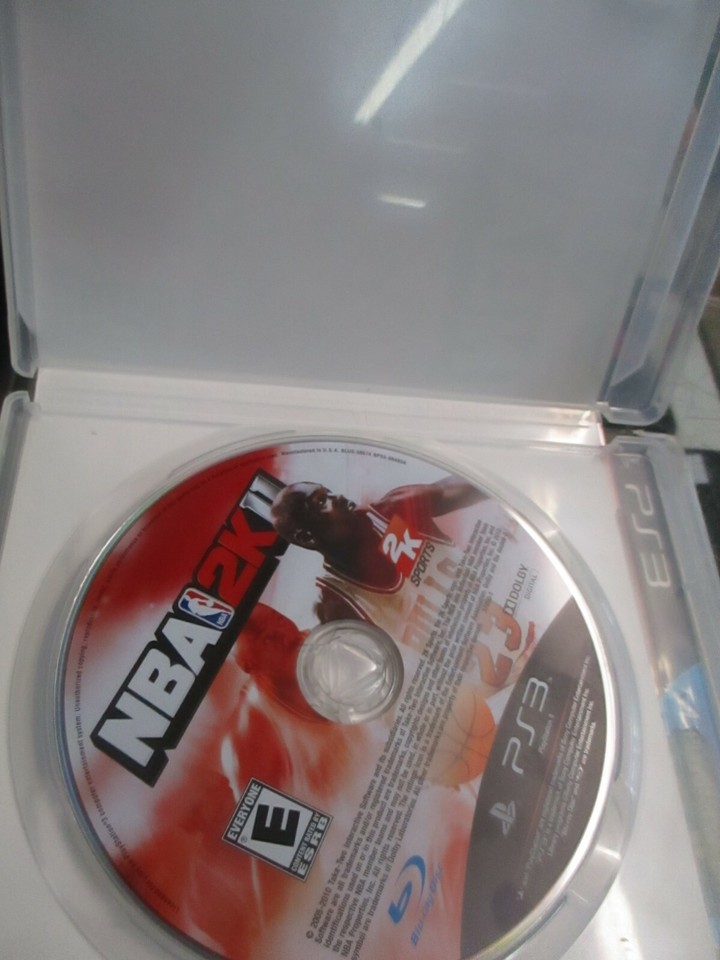 NBA 2K11 PS3 Playstation 3 - NO MANUAL - Michael Jordan 710425378508| eBay