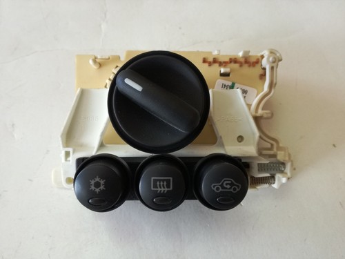 VAUXHALL OPEL GENUINE CORSA C TIGRA B HEATER CONTROLS FAN BACK WINDOW ...