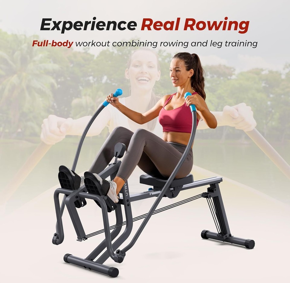 UTRYUP Sculls Compact Adjustable Rowing Machines for Home Gym Exercise ...