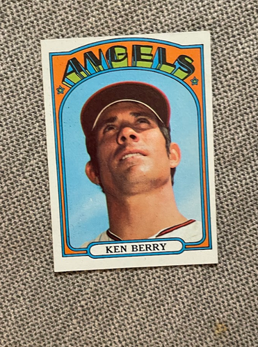 DCC: 1972 Topps Ken Berry California Angels #379 NM+ | eBay