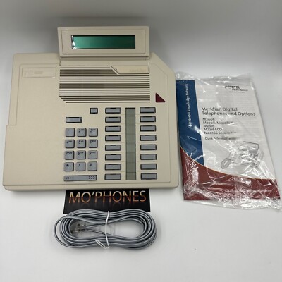 Nortel Meridian M2216 Display Phone NT9K18AC (Ash) | eBay