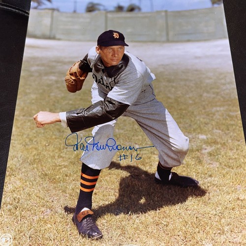 Hal Newhouser Autographed Signed 8X10 Photo Detroit Tigers Hall Of Fame ...