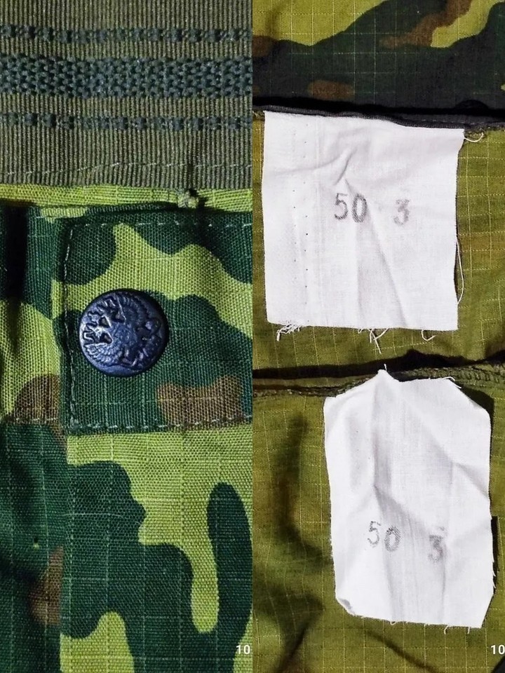 Russian Army Field Summer General's Suit & Cap Yellow VSR-93 Chechen ...