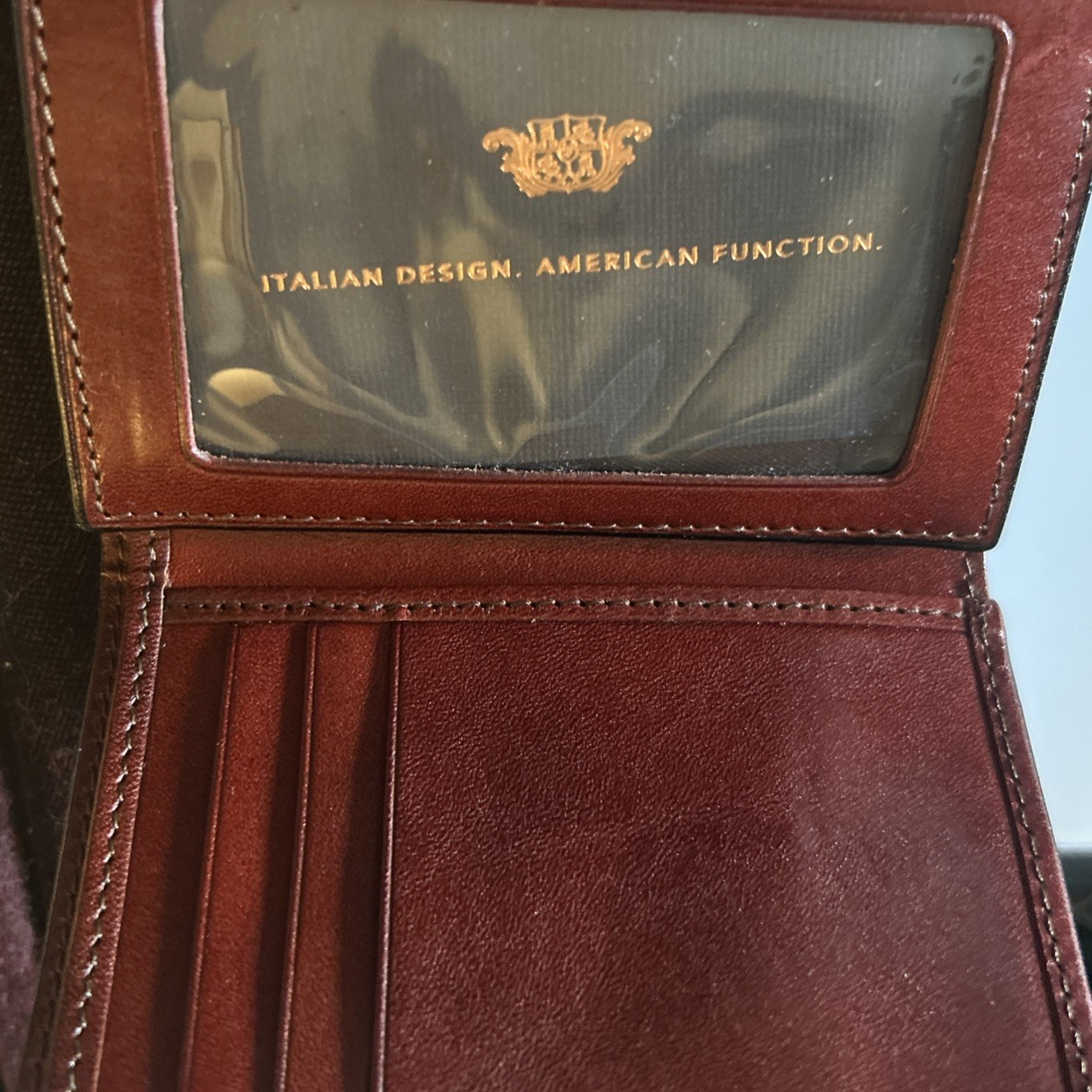 Bosca Old Leather Double I.D. Trifold Wallet RFID Cognac 53-32 MSRP ...