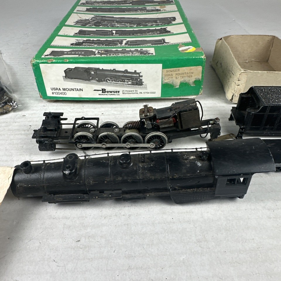 Bowser HO Scale USRA Mountain #100400 4-8-2 Steam Loco for Part | eBay