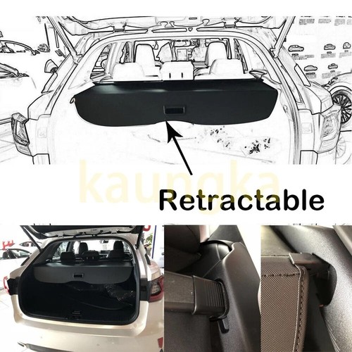 For 2016-2020 Lexus RX Cargo Cover Retractable Rear Trunk Privacy Shade ...