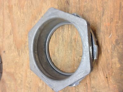 3-1/2" Chase Nipple with Locknut and Plastic Bushing | eBay