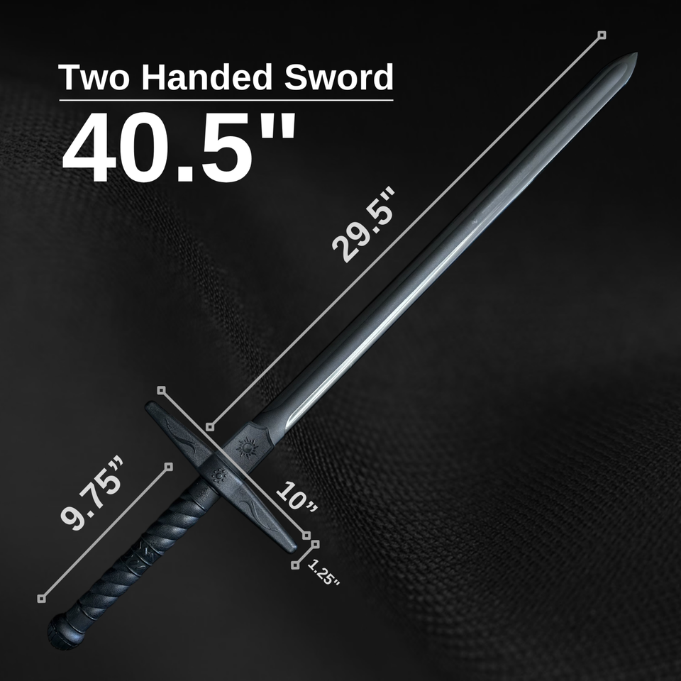 E-BOGU Two Handed Sword (41") | Polypropylene Sword for Practice ...