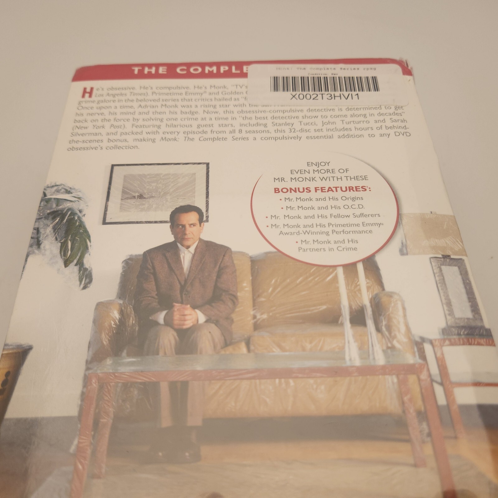 Monk: The Complete Series (DVD, 2016, 32-Disc Set) for sale online | eBay