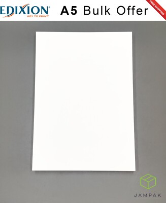 A5 170gsm Edixion Uncoated Paper Premium Paper Bulk Deal 1000 Sheet ...