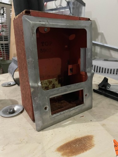 RARE SIMPLEX 4050-80 FIRE ALARM WITH BOX. SLIGHTLY USED SEE PICS. NO ...