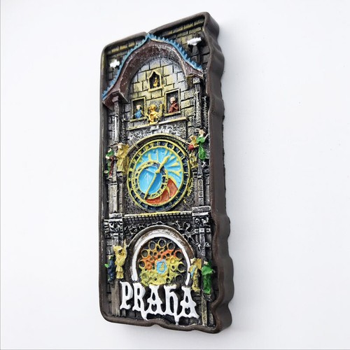 The Prague Astronomical Clock Czech Tourism Souvenir Gift 3D Resin ...
