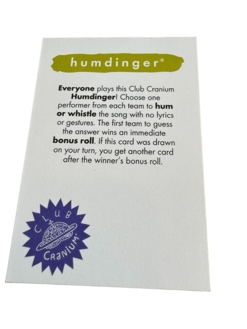 1998 Cranium Original Board Game Green Replacement Word Worm Cards ...