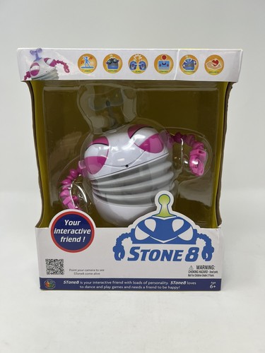 Stone 8 Robot - Pink Kid's Interactive Toy Robot Play Games Works with ...
