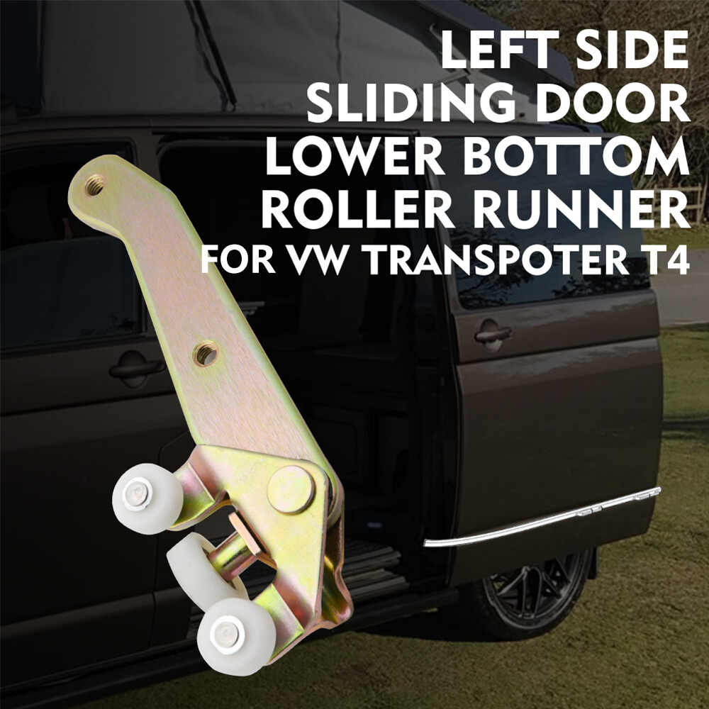 Left Side For VW Transporter T4 Sliding Door Lower Bottom Roller Runner ...