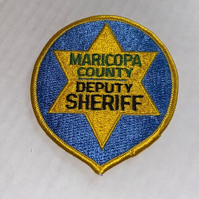 MARICOPA COUNTY – DEPUTY - ARIZONA AZ Sheriff Police Patch TEARDROP ...