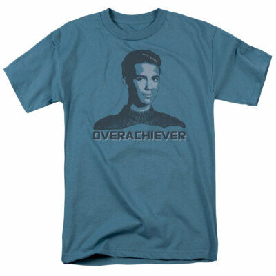 Star Trek Overachiever T Shirt Licensed Sci-Fi TV Classic Adult Tee New ...