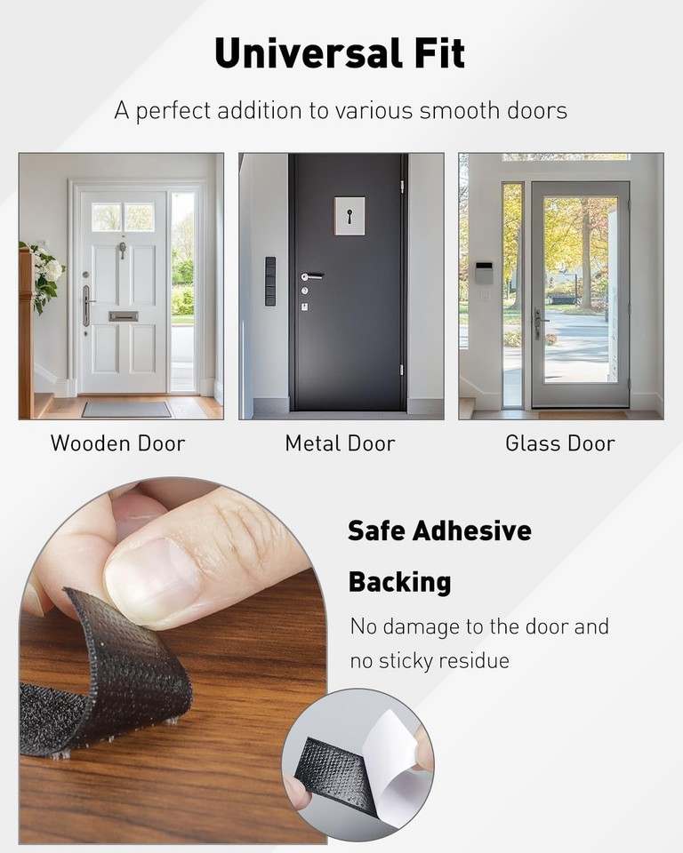 Mail Slot Catcher for Door, Large Capacity Letter Catcher Letterbox ...