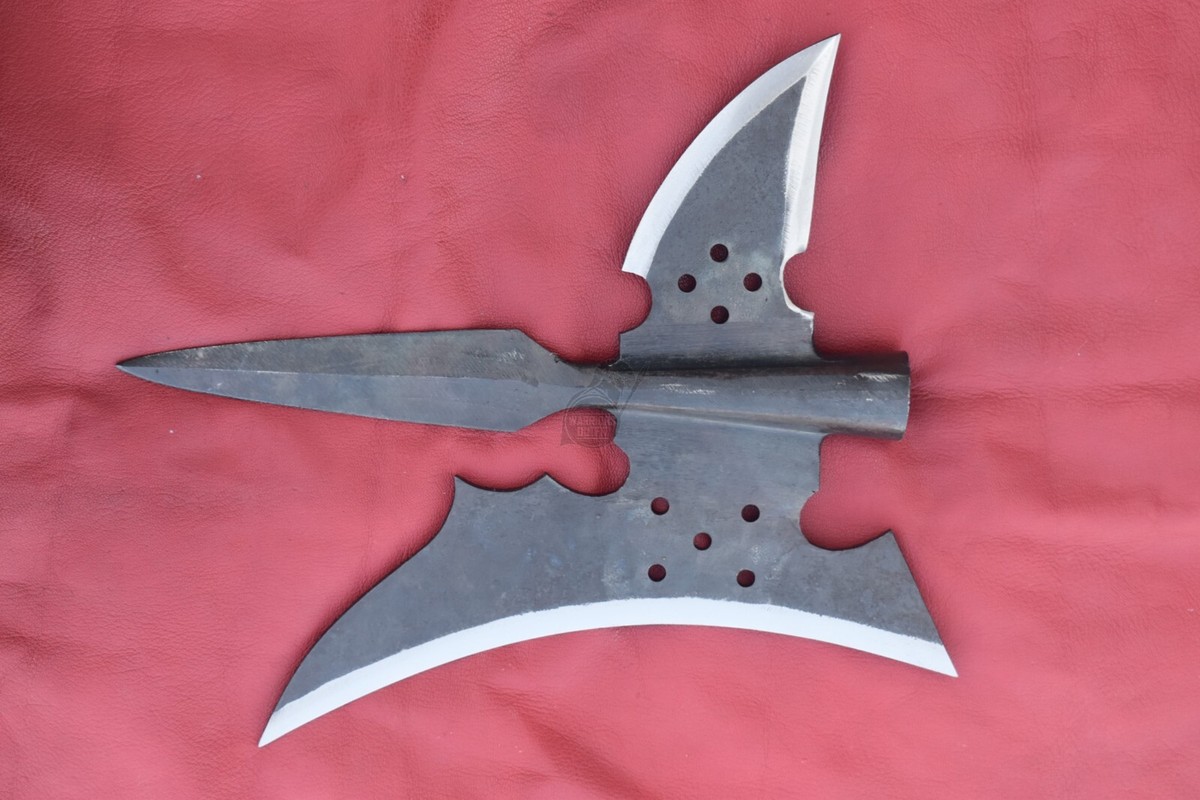 Medieval Halberd Fantasy Halberd Head “Hound Of War”. Available