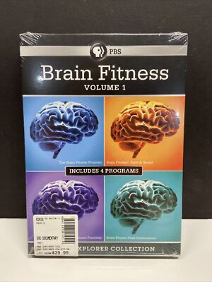 PBS Explorer Collection: Brain Fitness, Vol. 1 NEW SEALED DVD ...
