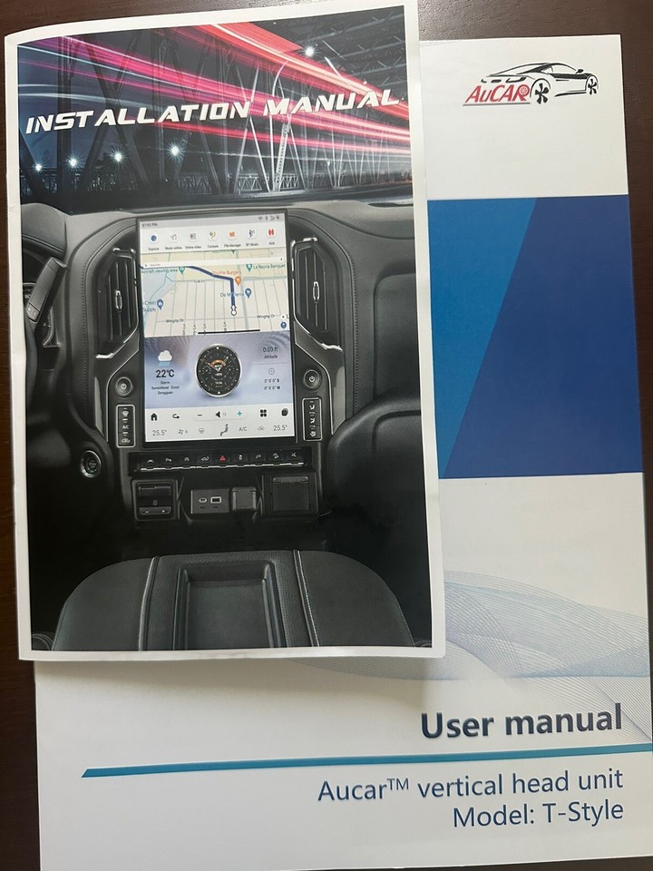 2019-2022 Silverado Sierra Tesla Vertical Screen 15.6 CarPlay Radio ...