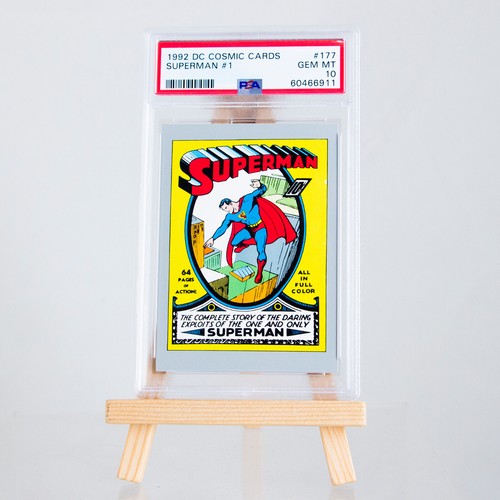 🇺🇸 1992 Impel DC Comics DC Cosmic Superman #1 #177 PSA 10 GEM MT 🔥Rare ...