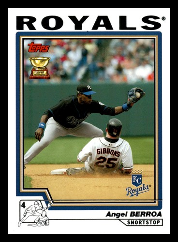 2004 Topps Angel Berroa RC Rookie KC Royals #78 Centered Mint Baseball ...