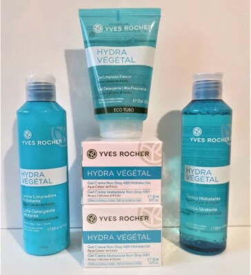 Yves Rocher Set Hydra Vegetal 48h 5pz per pelli da Normali a Miste | eBay