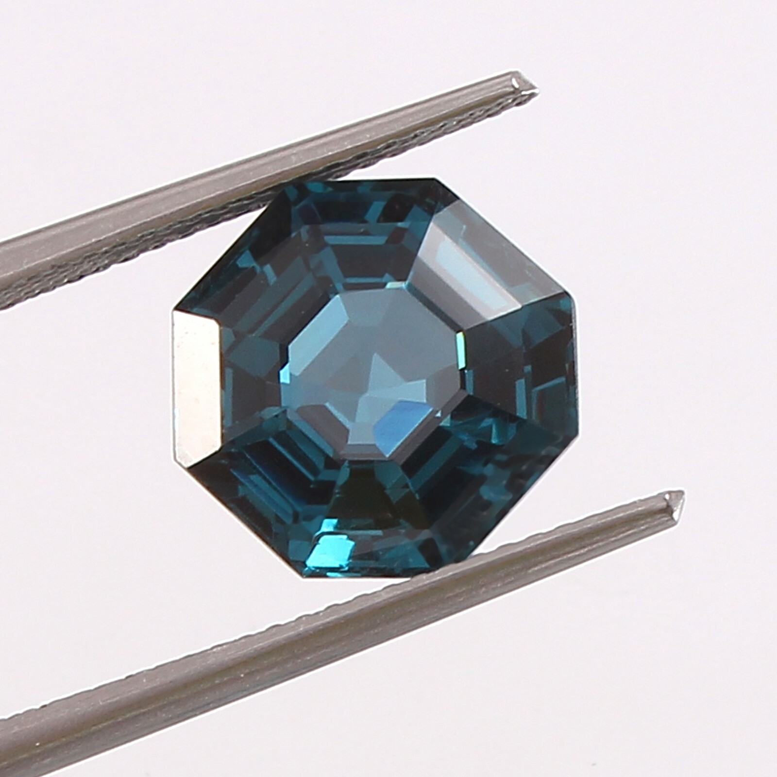Natural Transparent Indicolite Blue Green Tourmaline Loose Asscher ...