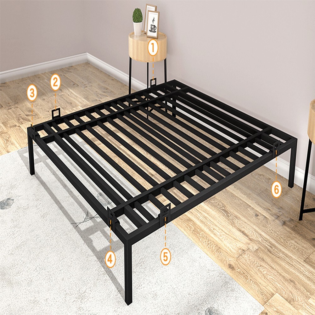 Metal Bed Frame Mattress Retainer for Stable Bedding Non Slip Spacers ...