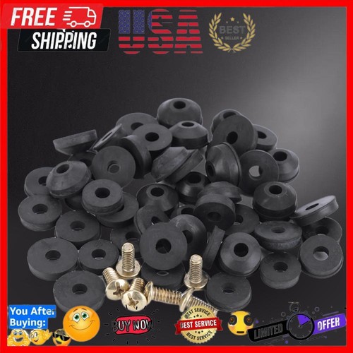 58 Pcs Faucet Washer Assortment Kit Rubber for Kitchen Tap Or Bathroom ...