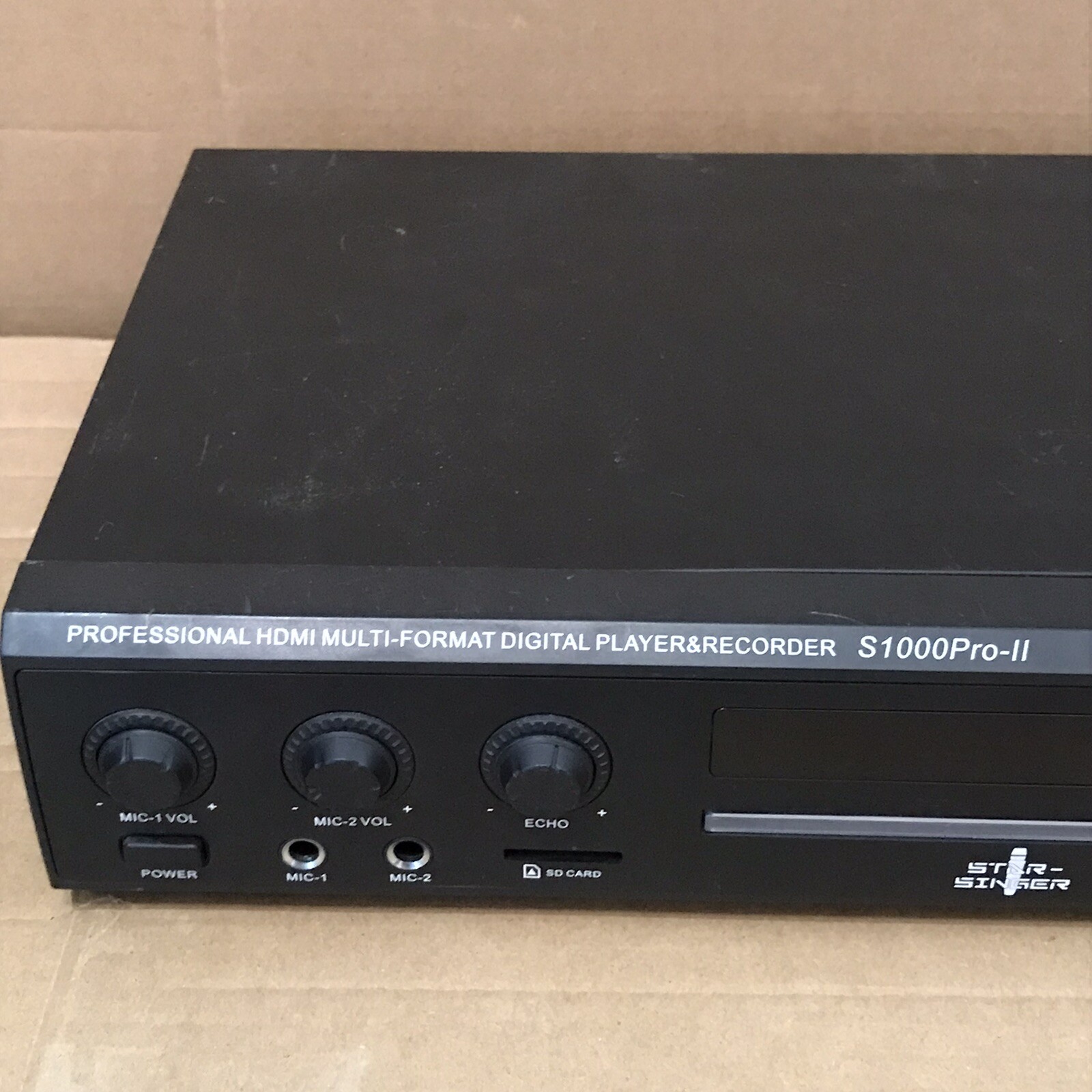 Star Singer S1000 Pro II Karaoke Machine - Faulty - Spares/Repair | eBay UK