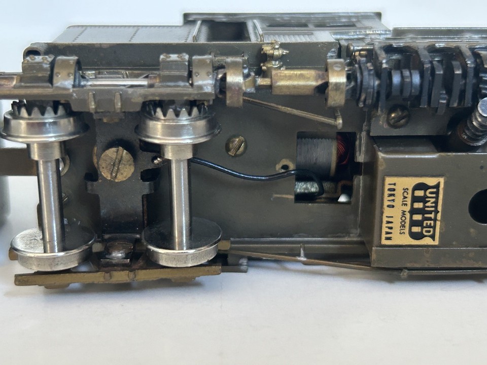 PFM Pacific Fast Mail Brass HO Class B 3-Truck Shay Geared Logging ...