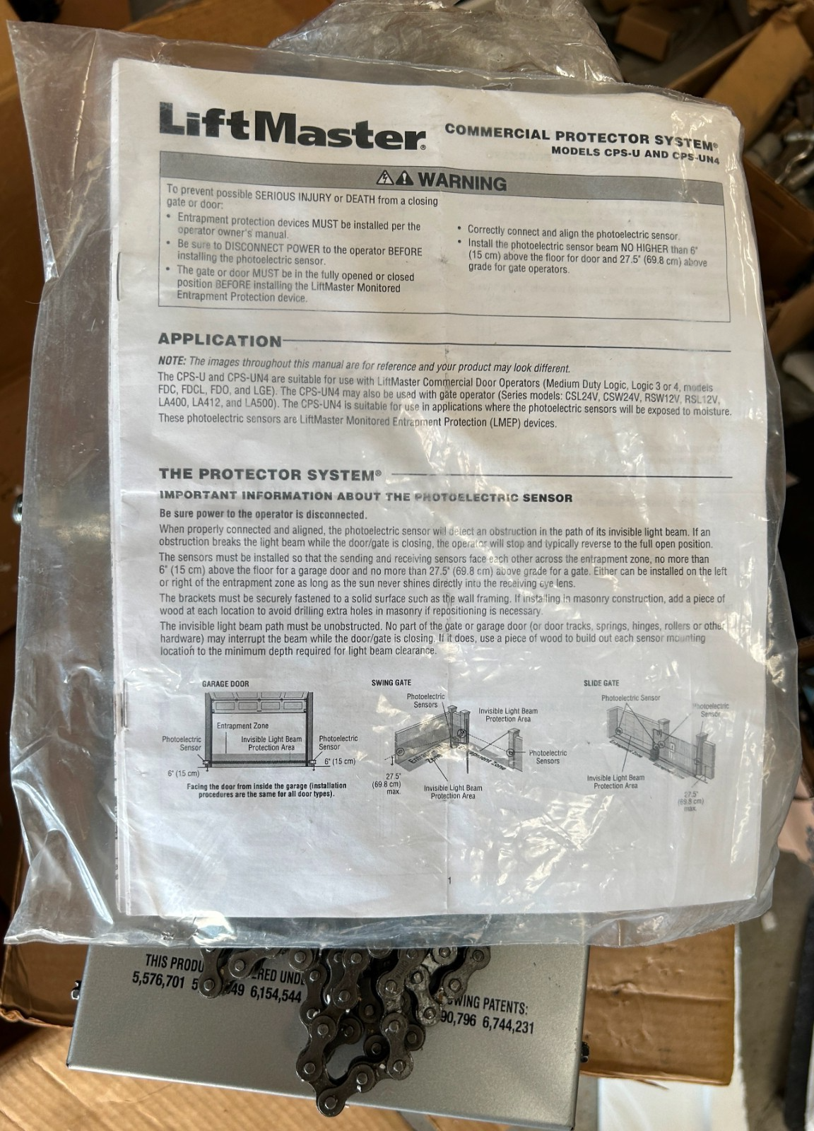 Liftmaster MJ5011U Commercial Garage Door Opener | eBay