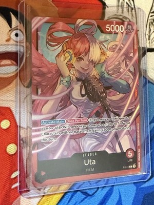 Uta (L) - P-011 (Premium Card Collection) One Piece Promo Cards Foil | eBay