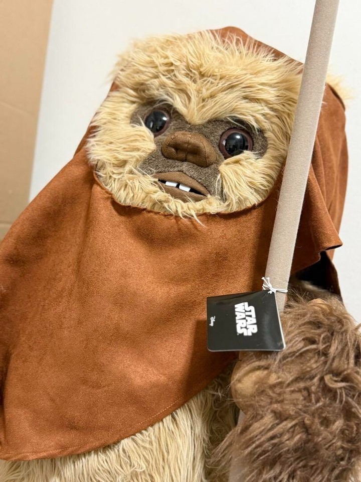 Star Wars Ewok Wicket Life Size Real Size Plush Doll H 83cm Limited ...