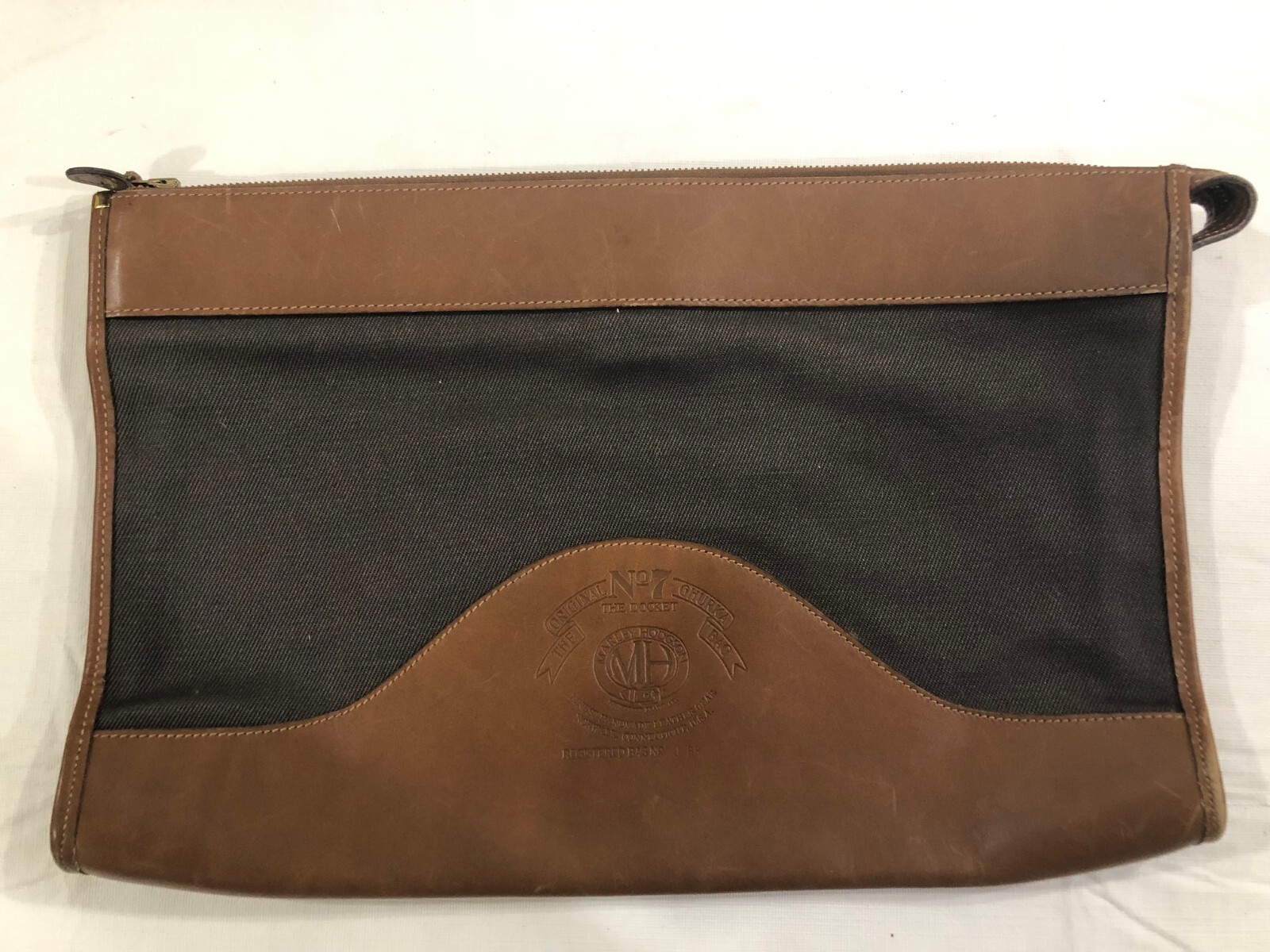 Ghurka Marley Hodgson Vintage No.7 The Docket Messenger Bag Leather ...