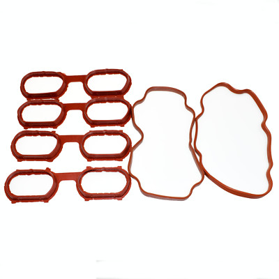 11611433328 Intake Engine Manifold Cover Gaskets 6PCS for BMW 740i ...