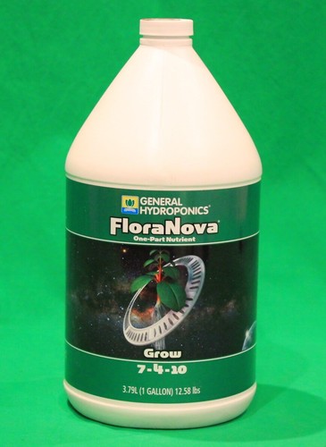 General Hydroponics FloraNova Grow 1 Gallon 1G 128oz - gh flora nova ...