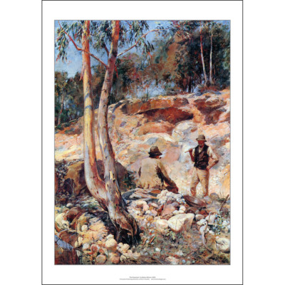 The Fossickers Art Print – Walter Withers – 1893 Classic Art – 3 sizes ...